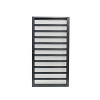 China Hotel Electric Louvre Retractable Roman Fire Rated Safety Shutters with Side Motor for sale
