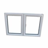 China Hurricane Proof Double Glaze Tempered Glass Casement Window with Aluminum Alloy Frame for sale