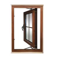 China Triple Pane French Arched Aluminium Glazing Thermal Break Hurricane Impact Windows for sale