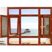 China Triple Pane French Arched Aluminium Glazing Thermal Break Hurricane Impact Windows for sale
