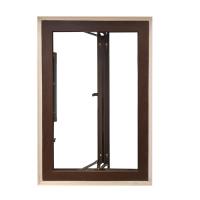 China Triple Pane French Arched Aluminium Glazing Thermal Break Hurricane Impact Windows for sale