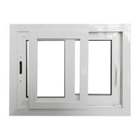 China Windproof Sliding Window with Modern Design Style and Waterproof Sealing for sale
