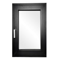 China FiberGlass Screen Netting Upvc Casement Window with Roller Shutter in Customized Colors for sale