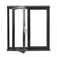 China Garage Shed/Villa/Basement/Gym/Wine Cellar Aluminium Casement Windows Design Assembled for sale