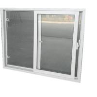 China Modern Simple Style Aluminium Sliding Window Curtain with Horizontal Opening Pattern for sale
