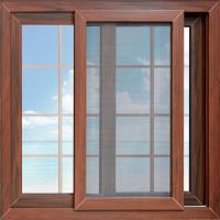 China Modern Simple Style Aluminium Sliding Window Curtain with Horizontal Opening Pattern for sale
