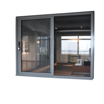 China Finished Heat Insulation Function Aluminum Sliding Window 868 with Aluminum Profile for sale