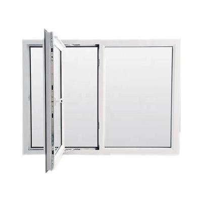 China 2023 Top Goods Upvc Casement Windows With Roller Shutter For Hurricane Impact And Oem for sale