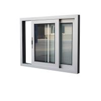 China Customized Size Courtyard Aluminum Sliding Window with Mosquito Net and Simple Design for sale
