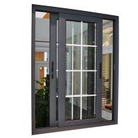 China Customized Size Courtyard Aluminum Sliding Window with Mosquito Net and Simple Design for sale