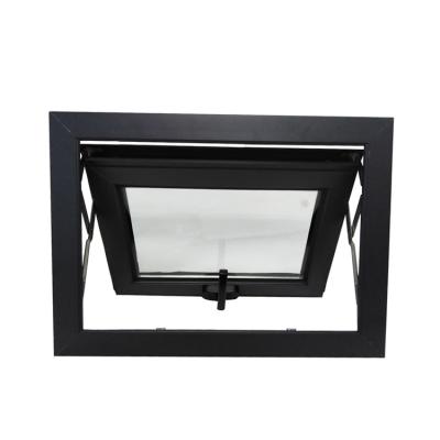 China Latest Window Designs Coating Glass Custom Windows with Awning Winder Frame for sale