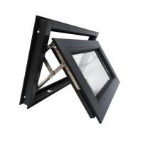 China Latest Window Designs Coating Glass Custom Windows with Awning Winder Frame for sale