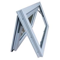 China Latest Window Designs Coating Glass Custom Windows with Awning Winder Frame for sale