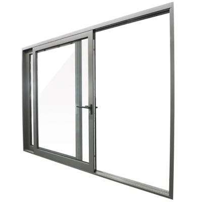 China Aluminum Sliding Windows with Triple Glass and Stainless Steel Screen Netting Material for sale