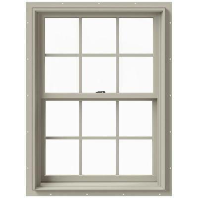 China Clear Glass Upvc Double Hung Windows Customized Size Soundproof Windows for sale