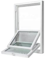 China Clear Glass Upvc Double Hung Windows Customized Size Soundproof Windows for sale