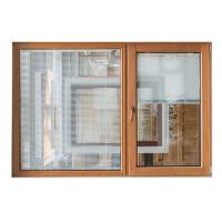 China Custom Triple Pane Casement Windows in Clear Glass Color for Sliding Curtain Type for sale