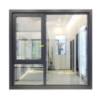 China Custom Triple Pane Casement Windows in Clear Glass Color for Sliding Curtain Type for sale