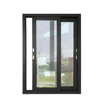 China Super Tempered Tinted Glass Aluminum Sliding Window for Farmhouse Unbreakable Safety for sale