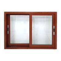 China Super Tempered Tinted Glass Aluminum Sliding Window for Farmhouse Unbreakable Safety for sale