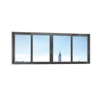 China Super Tempered Tinted Glass Aluminum Sliding Window for Farmhouse Unbreakable Safety for sale