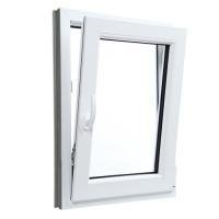 China Energy Saving Vinyl Tilt And Turn Window With VERTICAL Opening Pattern From Top for sale