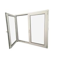 China Secure and Stylish FiberGlass Screen Netting Burglar Proof Casement Windows for House for sale