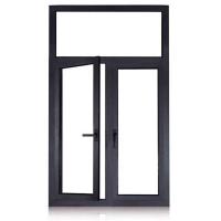 China Double Class Unbreakable Aluminum Clad Windows in 110mm Customized Size with FiberGlass for sale