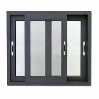 China Custom Requirement Sliding Glass Color Aluminum Slider Windows for Small Bathroom Sale for sale