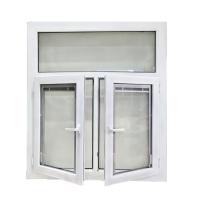 China Insulated Glass Top Hung Upvc Casement Windows Sliding Casement Door for Modern Home for sale