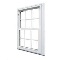 China Low-e Glass Vinyl Windows Clear Color Single Hung Window for Home Doors and Windows OEM for sale