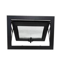 China High Popularity Upvc Awning Windows with 2023 Window Design Grille and Wooden Hardware for sale