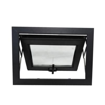 China High Popularity Upvc Awning Windows with 2023 Window Design Grille and Wooden Hardware for sale