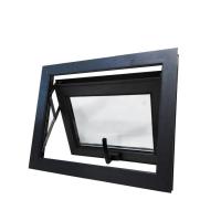 China High Popularity Upvc Awning Windows with 2023 Window Design Grille and Wooden Hardware for sale