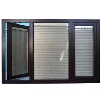 China 180 Degree Opening Aluminum Alloy Glass Folding Window Workshop Construction Design for sale