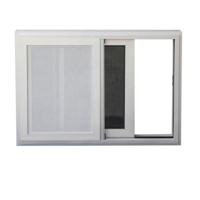 China Modern Design Sliding Aluminum Windows with Hurricane Impact and Customized Colors for sale