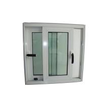 China Windproof Sliding Window Upvc Double Glazed Pvc Window with Horizontal Opening Pattern for sale