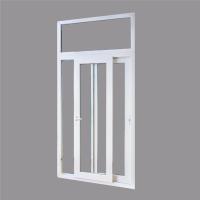 China Windproof Sliding Window Upvc Double Glazed Pvc Window with Horizontal Opening Pattern for sale