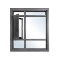 China Modern Design Style Aluminum Casement Windows for Customized Sizes A Difference Maker for sale