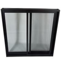 China Stainless Steel Screen Netting Aluminum Terrace Sliding Window Design for Blue Glass for sale