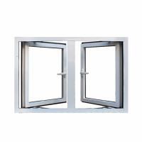 China FiberGlass Screen Netting Material Double Glazed Aluminum Casement Windows And Doors for sale