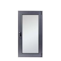 China Single Glass Type Double Glazed Aluminum Casement Window Dog Door for Chinese Top Hardware for sale