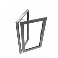China Religious And Purposes Chinese Top Hardware Security Aluminum Casement Door And Window for sale