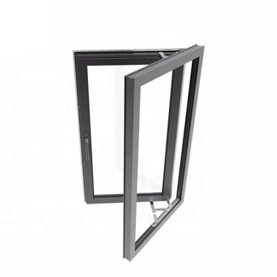 China Modern Design Large Casement Windows with Coustmer Requirement Glass Color 30X30 for sale