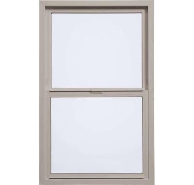 China Upvc Window Vinyl Single Hung Vinyl Replacement Windows with Heat Insulation Advantage for sale