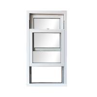 China Upvc Window Vinyl Single Hung Vinyl Replacement Windows with Heat Insulation Advantage for sale