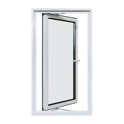 China Aluminum Casement Windows for Houses in French Customized and Horizontal Open Type for sale