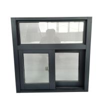 China Sliding Double Glazed Window for Office Building Design Aluminium Slider Window and Door for sale