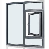 China Affordable Modern Aluminum Casement Windows With Tempered Glass Aluminium Window And Doors for sale