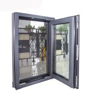 China Affordable Modern Aluminum Casement Windows With Tempered Glass Aluminium Window And Doors for sale